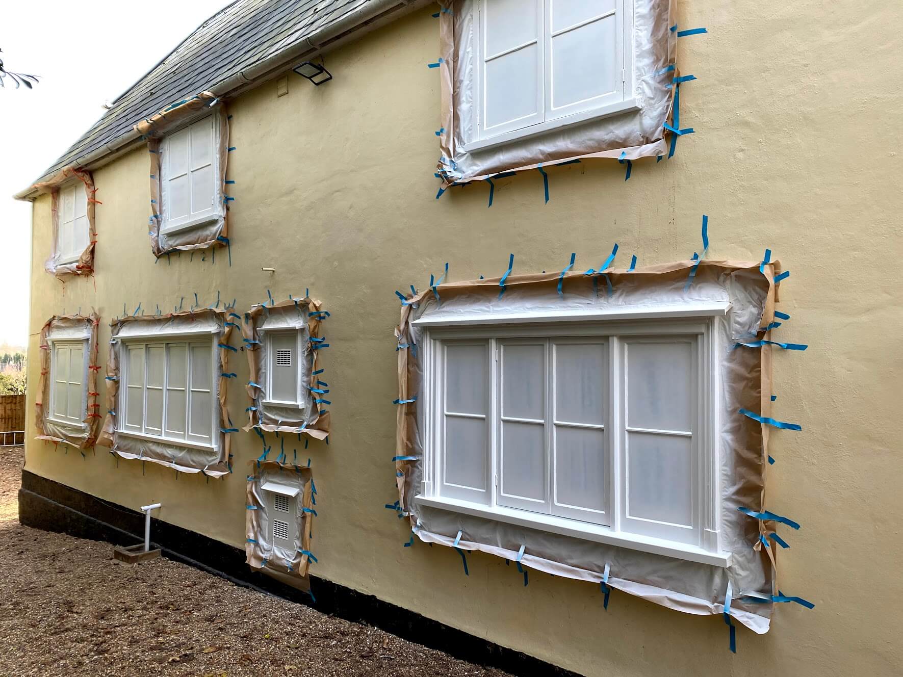 Full Windows Restoration on a Grade II Listed Building, Sawbridgeworth